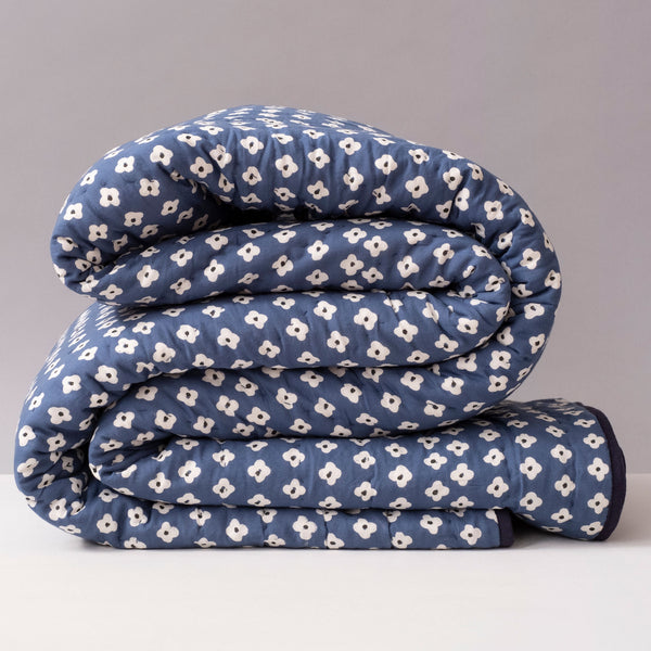 Suki Blue Quilt - Graymarket