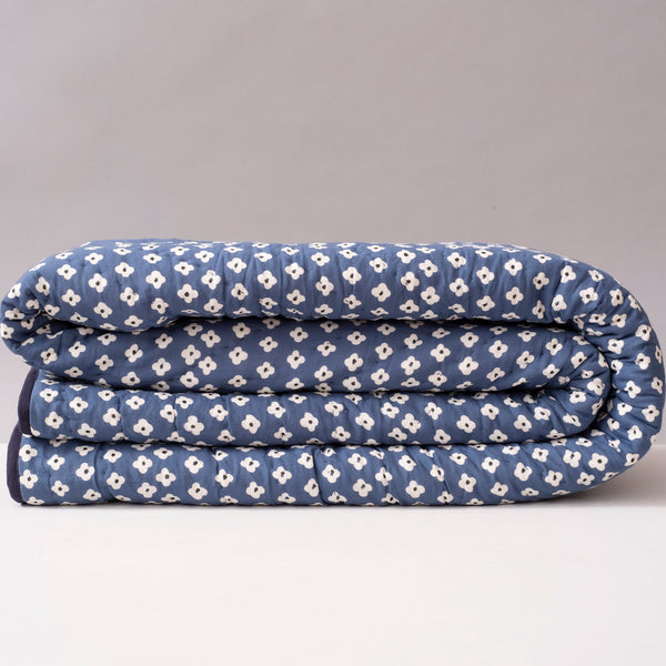 Suki Blue Quilt - Graymarket